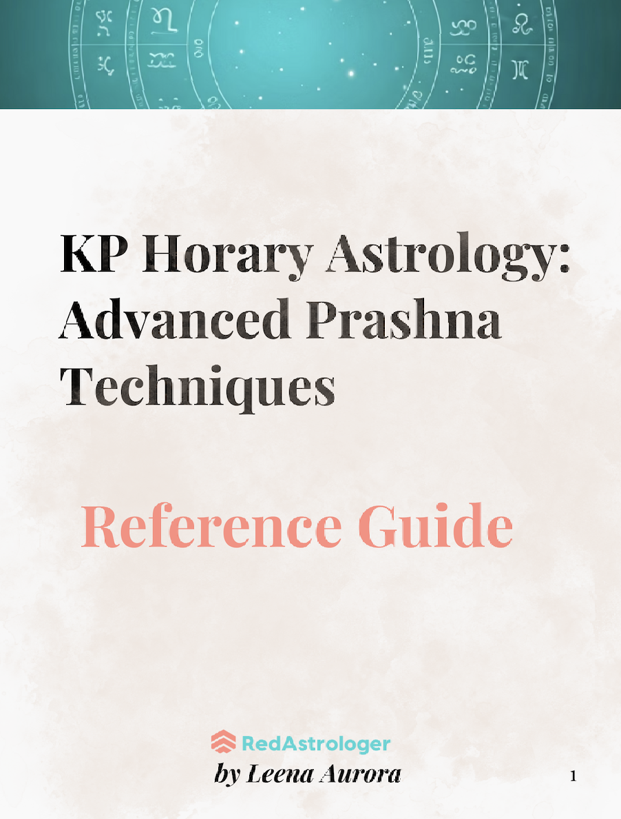 KP Horary Astrology Course - Advanced Prashna Techniques